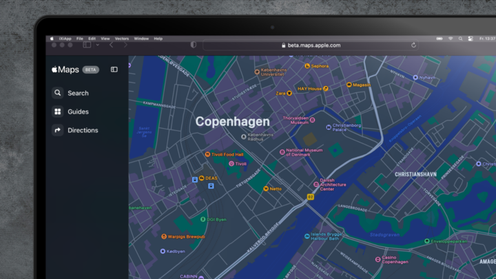 Apple Maps udkommer i beta på web - TECHSEN
